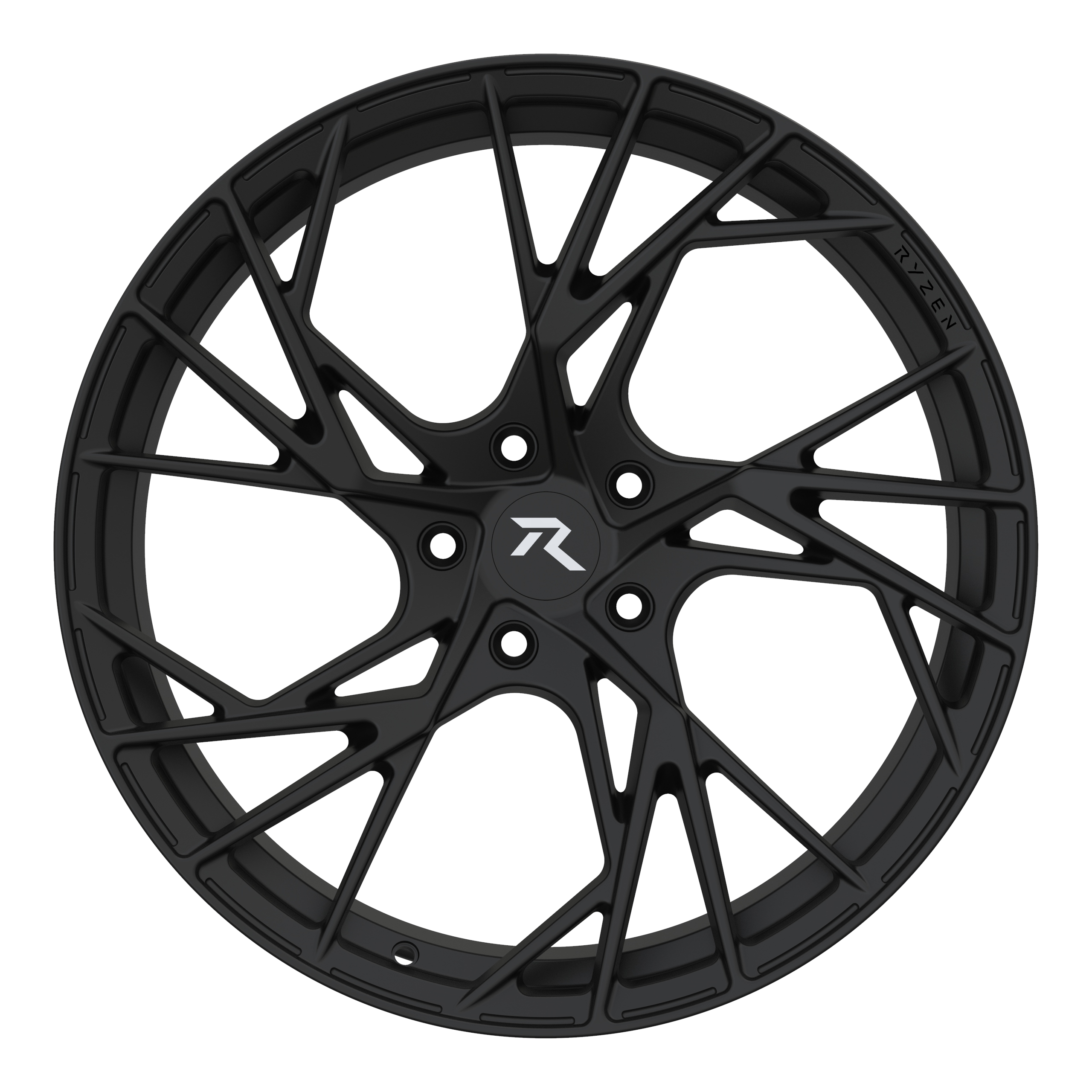 MODEL 2 - MATT BLACK - RYZEN WHEELS