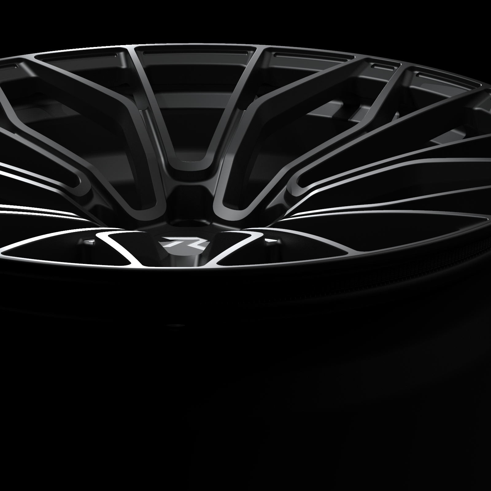 Model 3 – Matt Black – RYZEN WHEELS