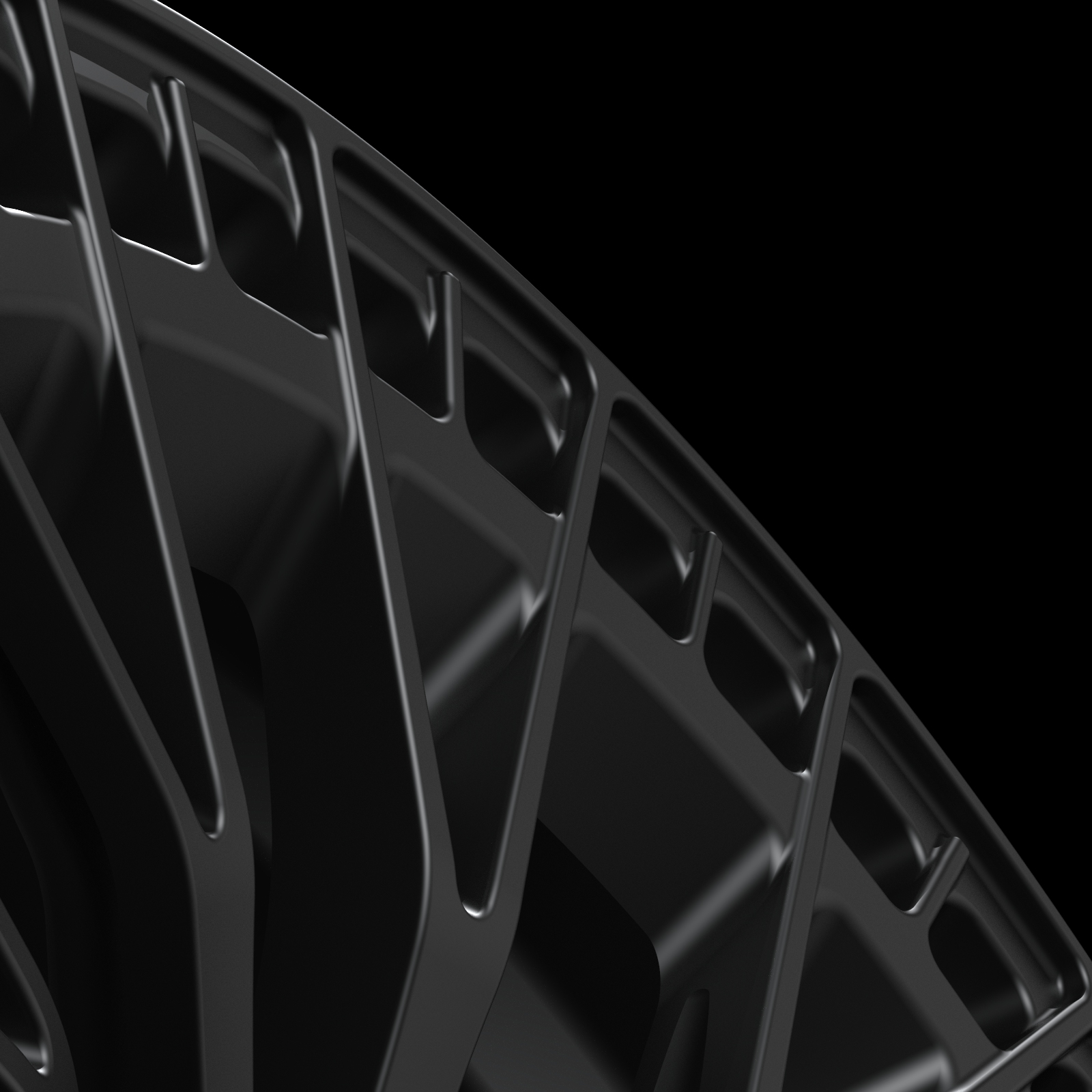 Model 4 – Matt Black – RYZEN WHEELS