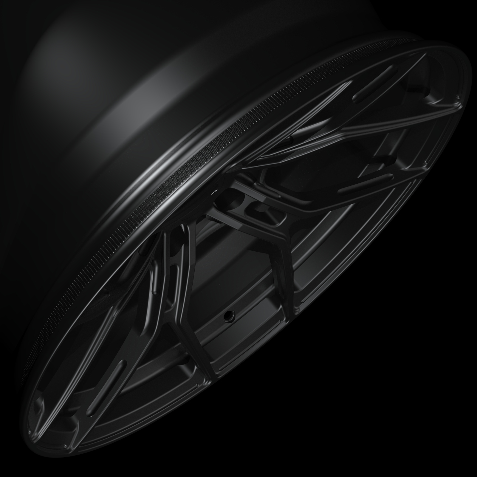 Model 6 – Matt Black – RYZEN WHEELS